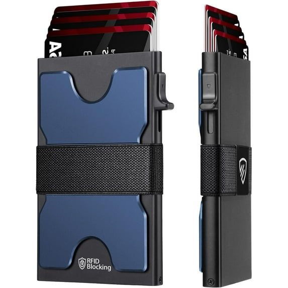 Mens Business Card Holder, Slim Card Wallet for Men and Women ...