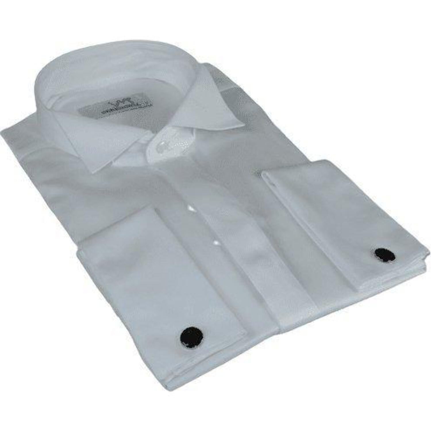 Mens CEREMONIA Tuxedo Formal Shirt 100% Cotton Turkey Slim Fit #stn 13 ...