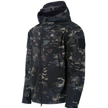 MENS CAMO TECHSHELL HUNTING JACKET - Walmart.com