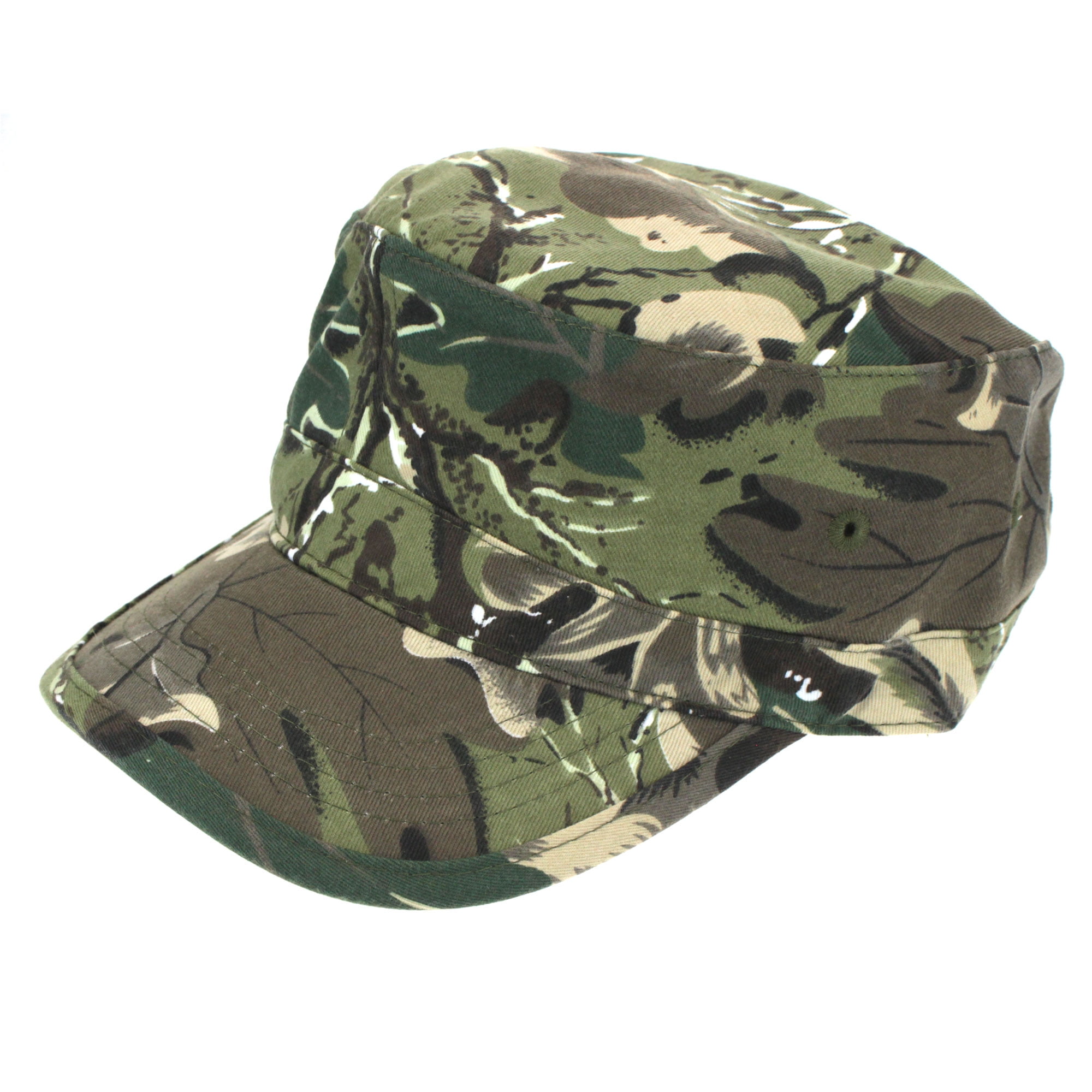 Mens Camoulage Cotton Twill Field Cap Foliage Tree Camo - Walmart.com