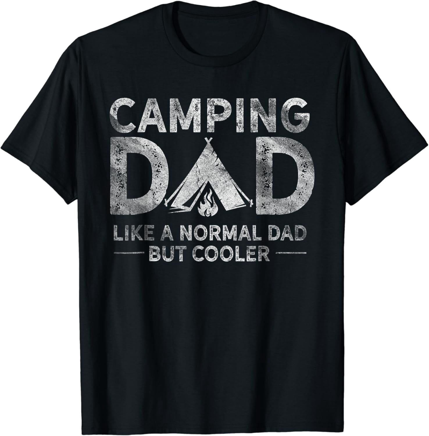 Mens Camping Dad Funny Camper Fathers Day Camping Dad T-Shirt - Walmart.com