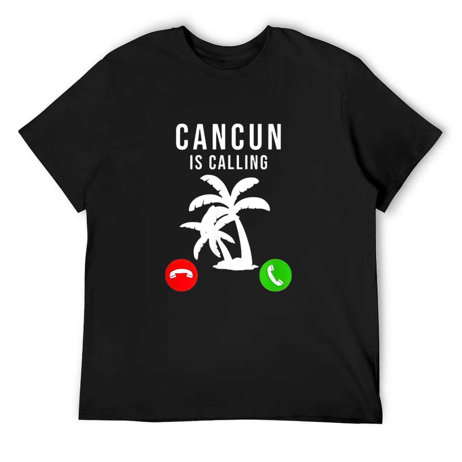 Mens Cancun Is Calling And I Must Go Funny Vacation Mexico Cancun T ...