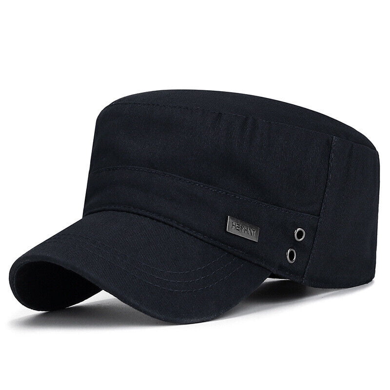 Mens Cap Army Hat Cadet Castro Military Patrol Baseball Cap Hats ...
