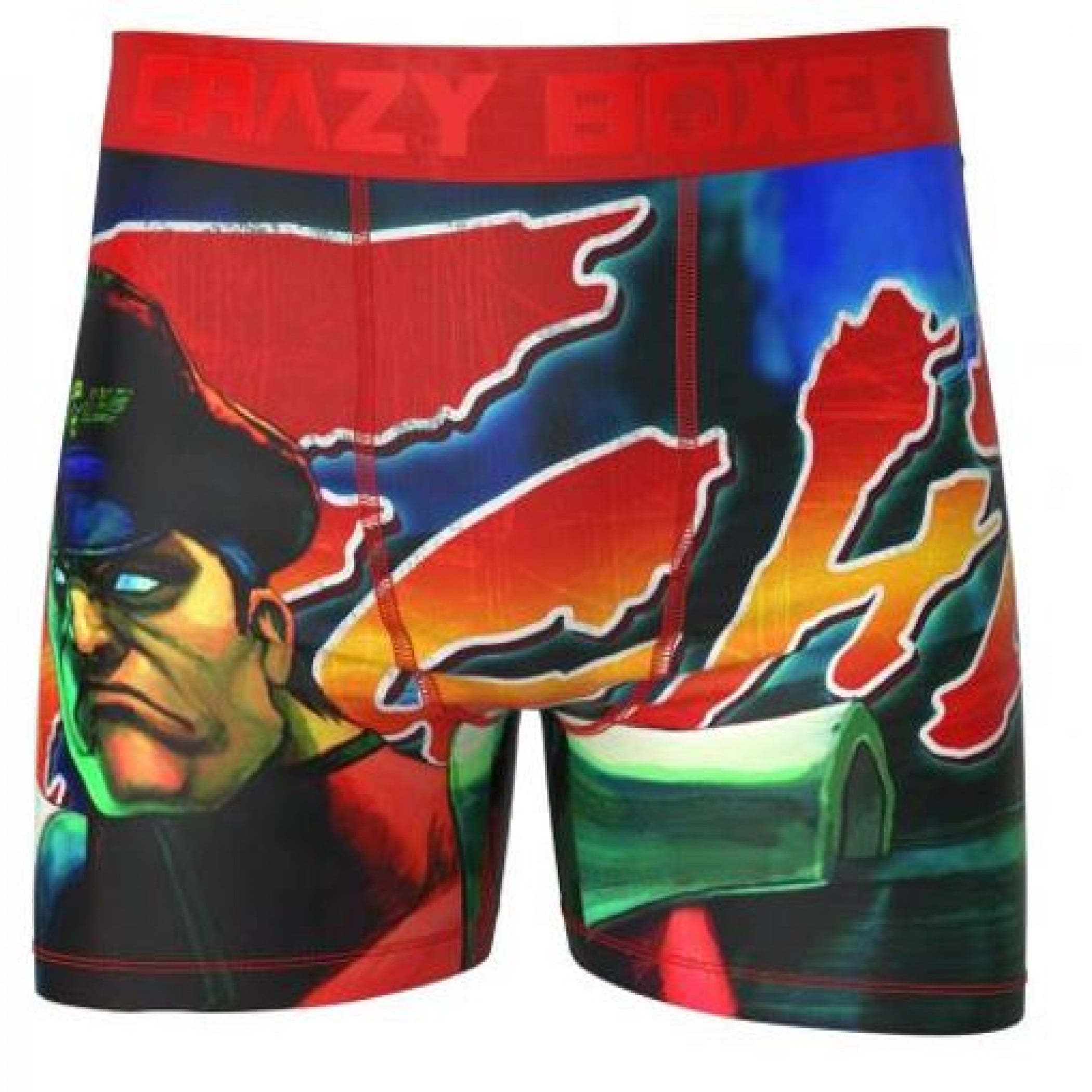 Mens Capcom Street Fighter M. Bison Dictator Novelty Underwear Boxer ...