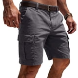 Mens Cargo Shorts, Heavy-Duty Cargo Pants Multi Pockets BBQs, Hiking ...