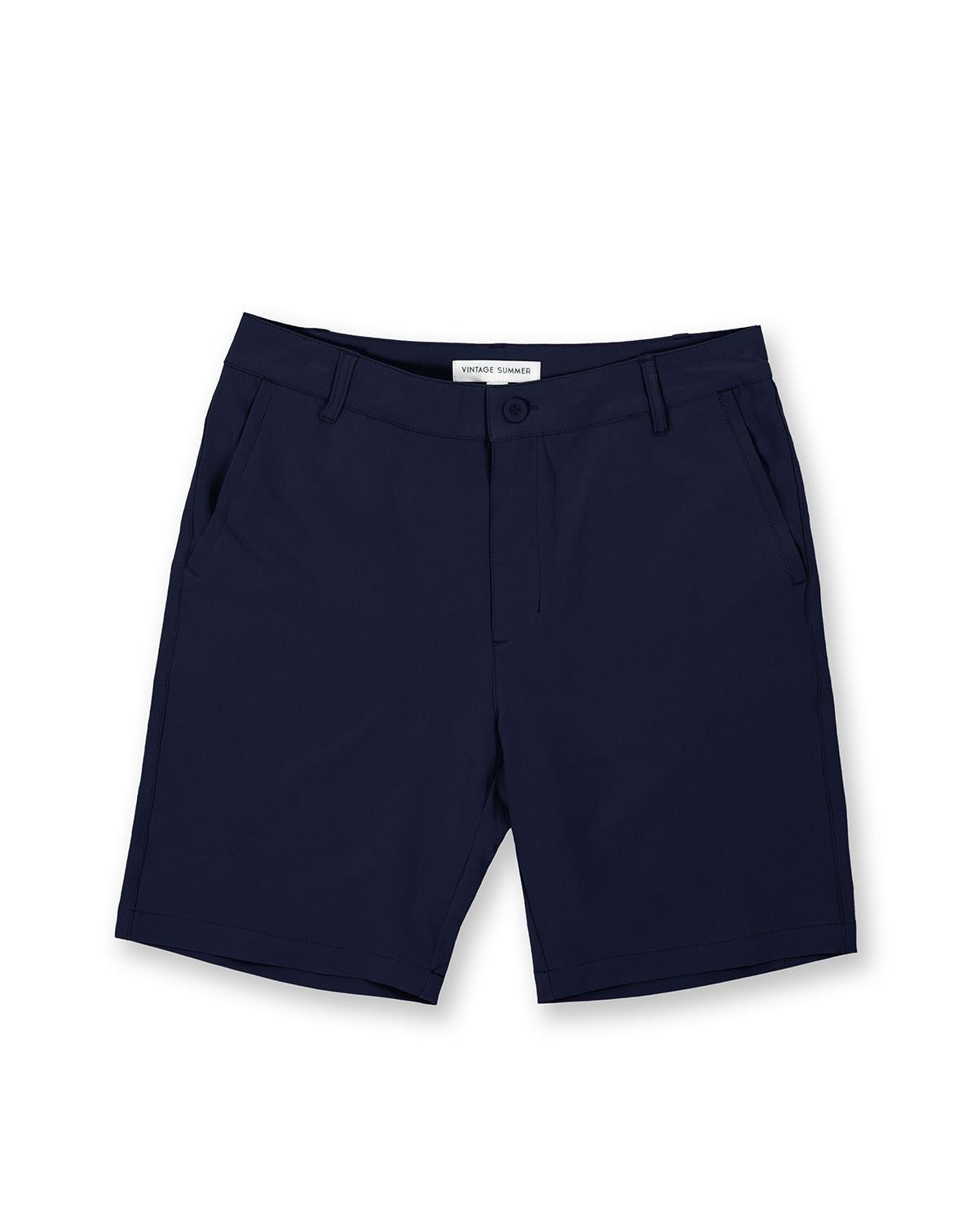 Mens Casual Classic Fit 4-Way Stretch Ripstop Walking Short 19 inch ...