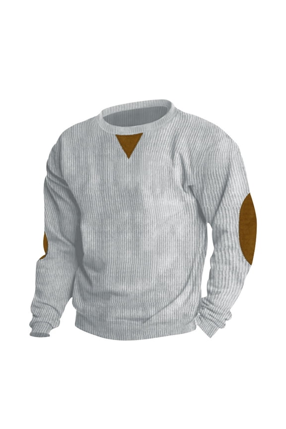 Men's Sweaters with Elbow Patches