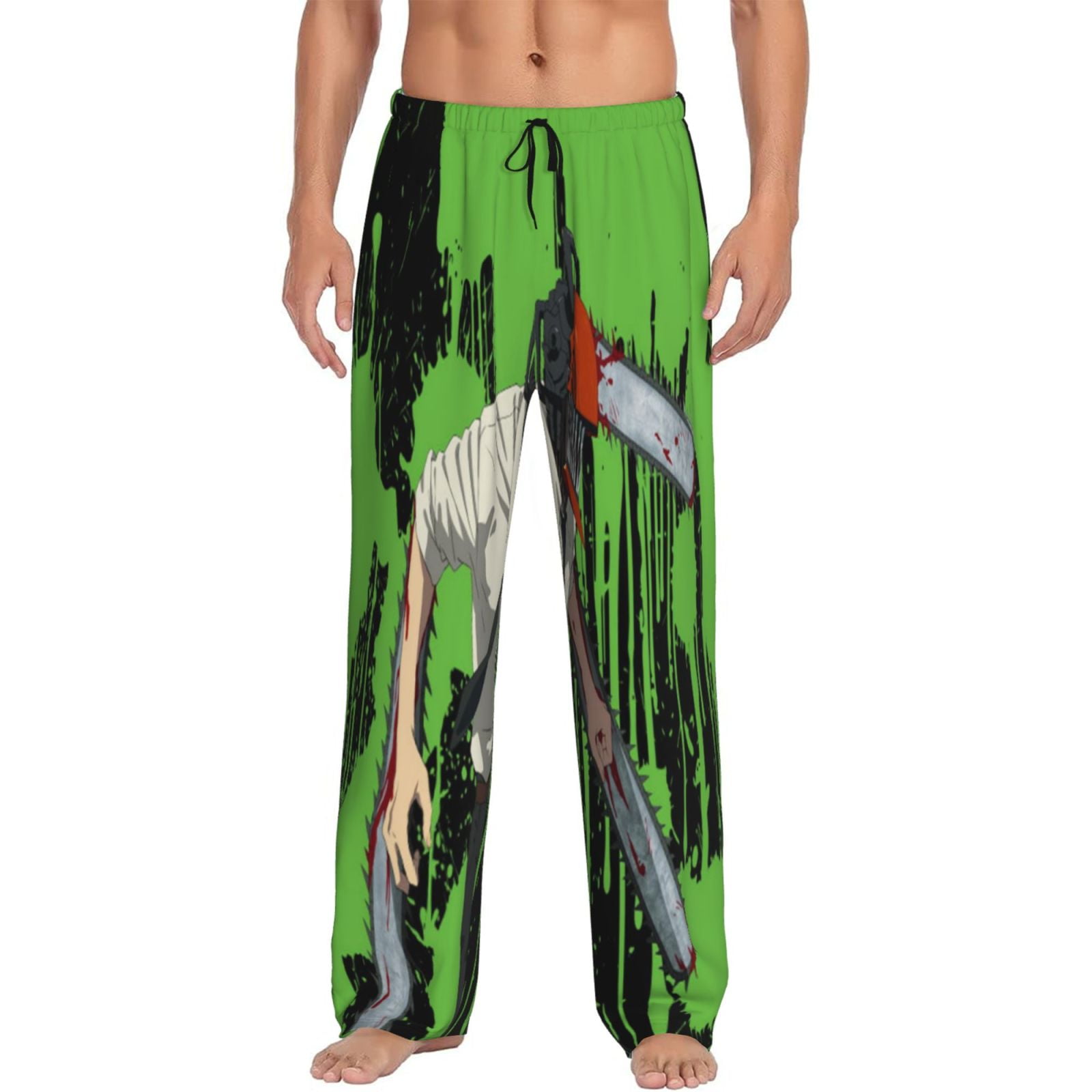 Mens Chai-Nsa,w Anime Men Pajama Pants Soft Lightweight Pajama Pants ...