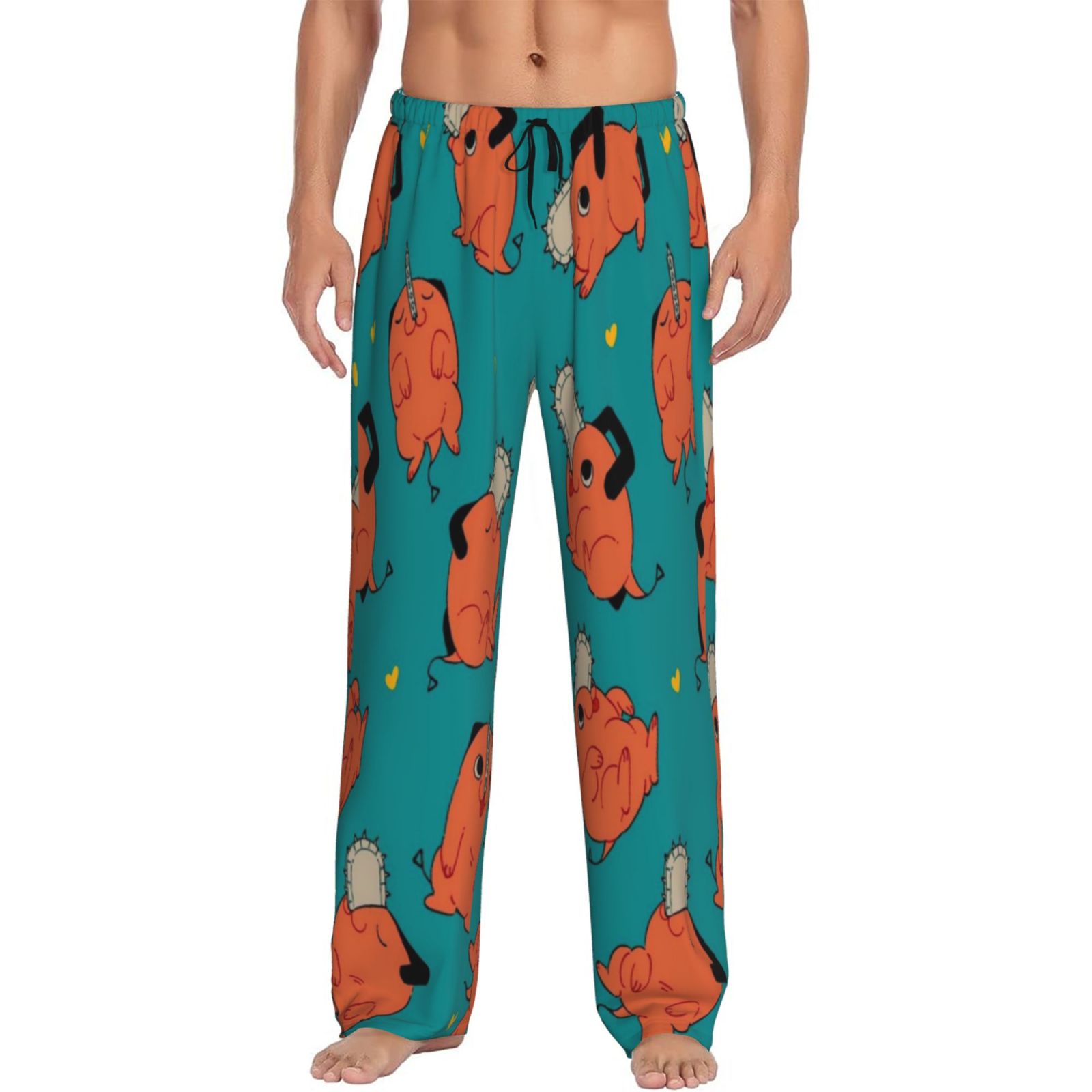 Mens Chai-Nsa,w Anime Men Pajama Pants Soft Lightweight Pajama Pants ...