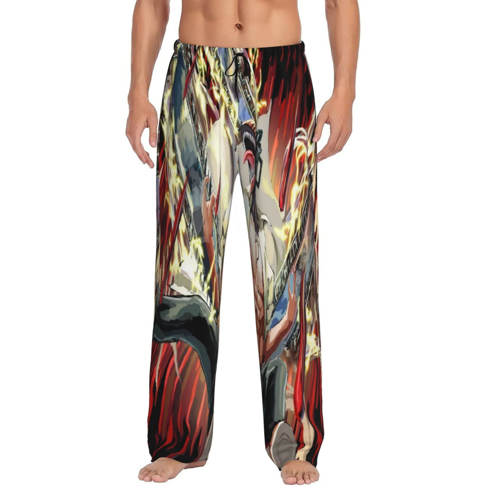 Mens Chai-Nsa,w Anime Men Pajama Pants Soft Lightweight Pajama Pants ...