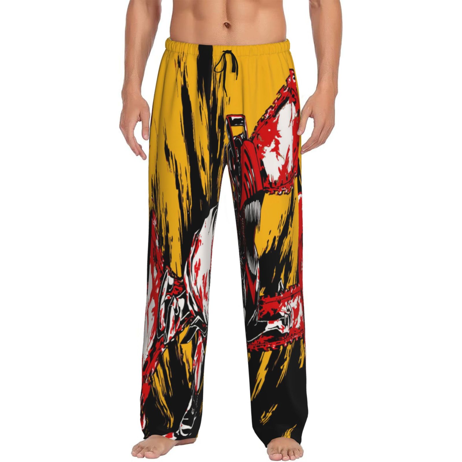 Mens Chai-Nsa,w Anime Men Pajama Pants Soft Lightweight Pajama Pants ...