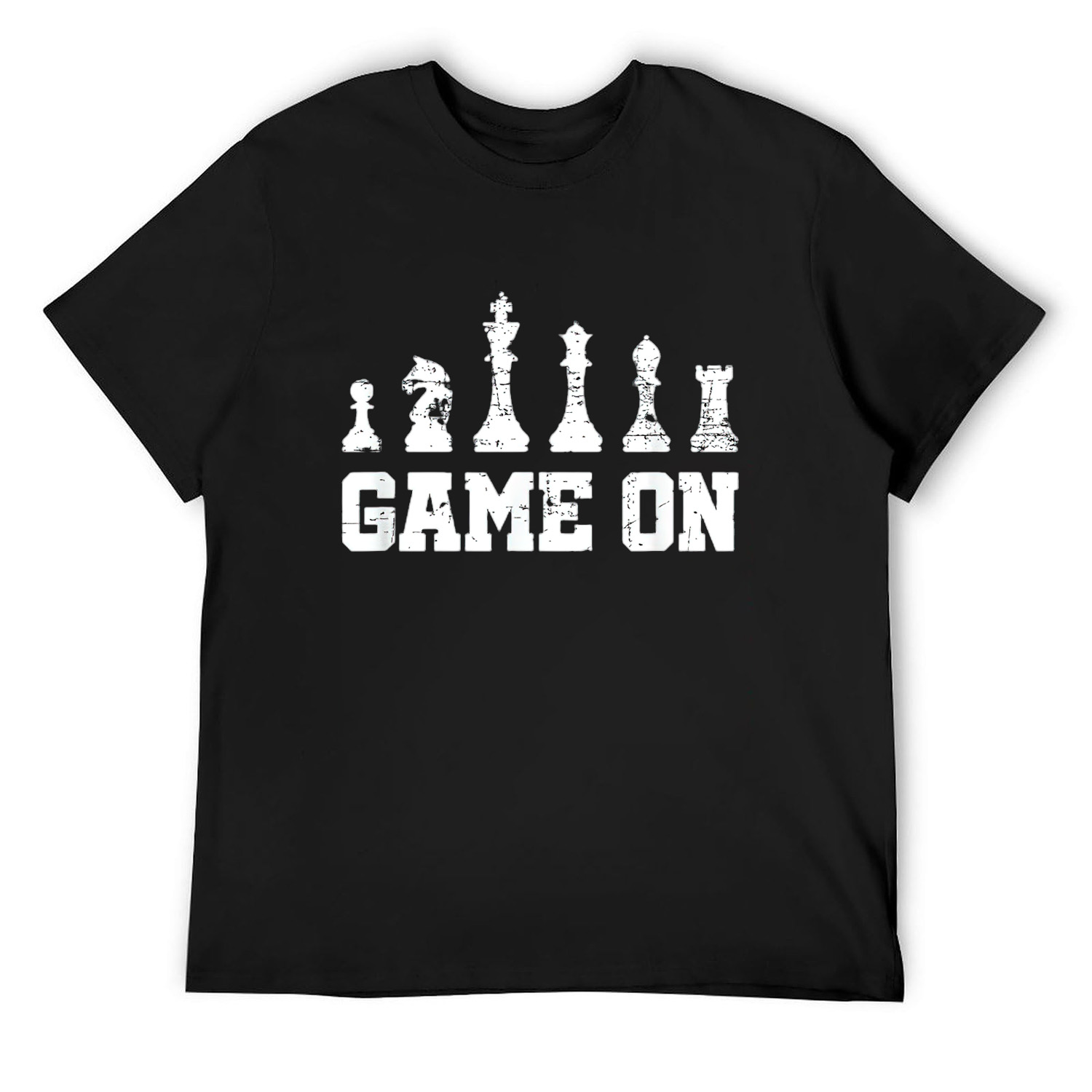 Mens Chess Themed Chess Players With Chess Pieces - Game On T-Shirt ...