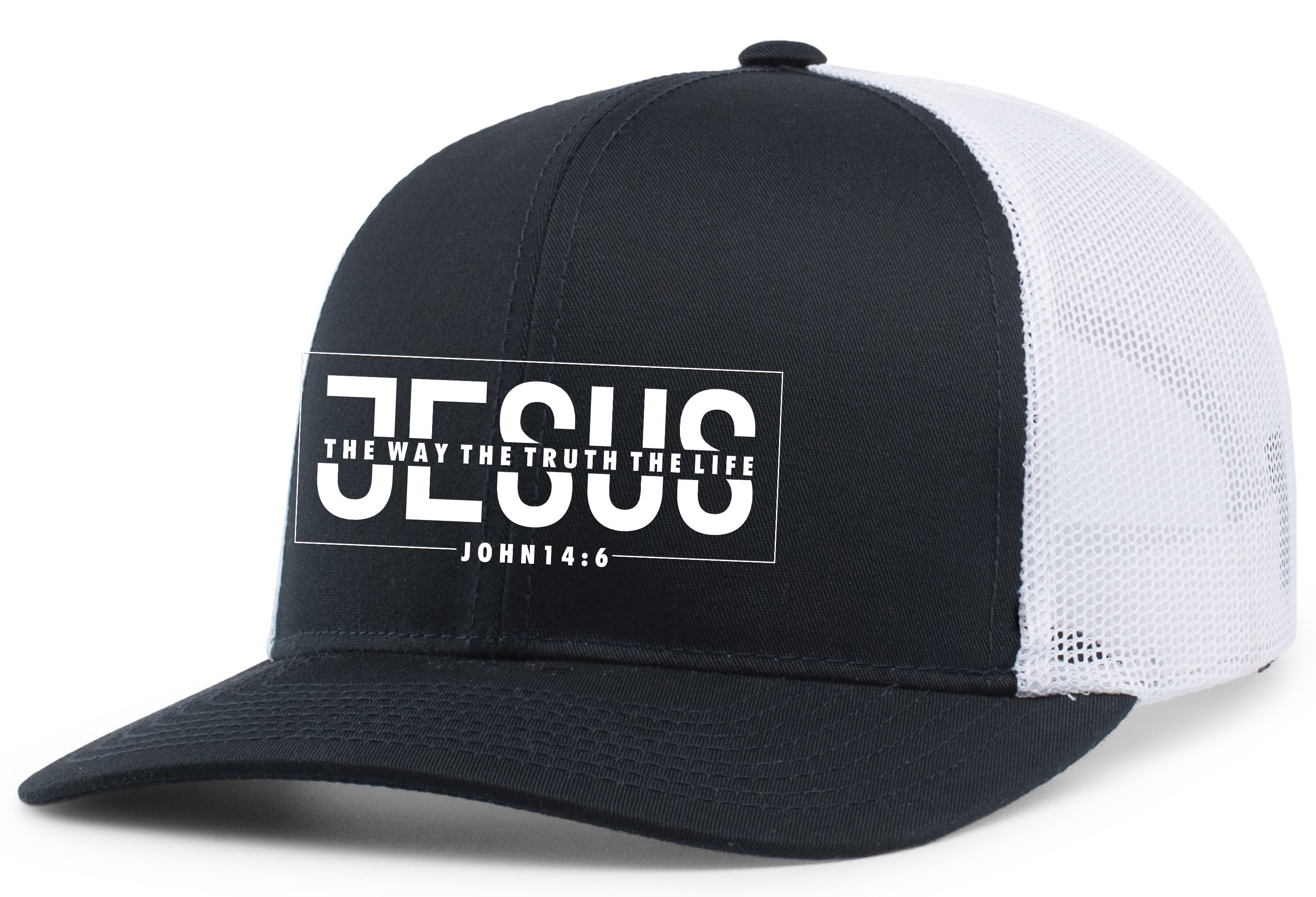 Mens Christian Hat Jesus The Way The Truth The John 14:6 Christ Faith ...