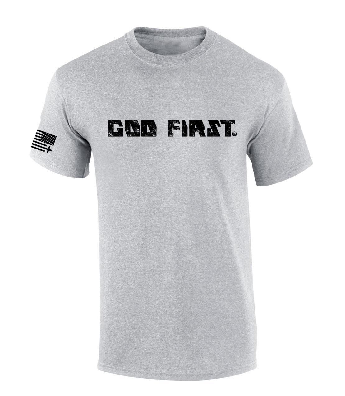 Mens Christian Shirt God First Put God First Jesus Christ Fath ...