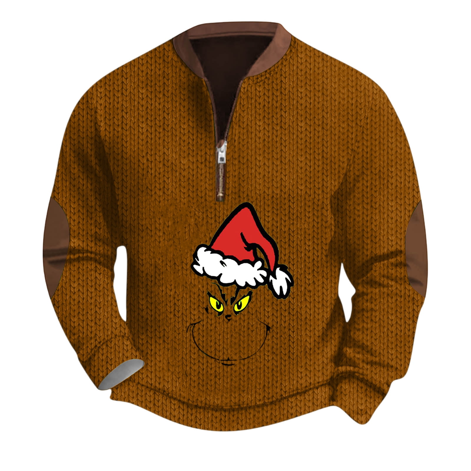 Mens Christmas Shirt Funny Men Christmas Pullover Ugly Ginger XL ...