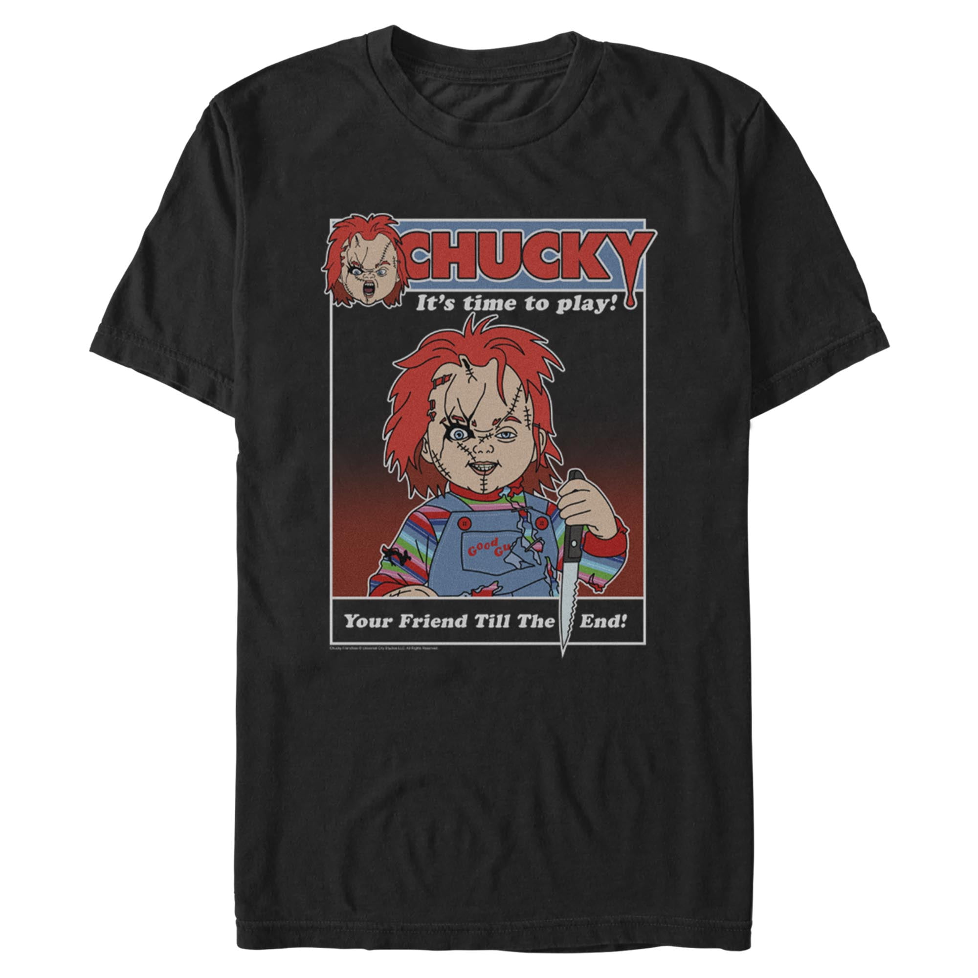 Mens Chucky Time To Play T Shirt - Walmart.com