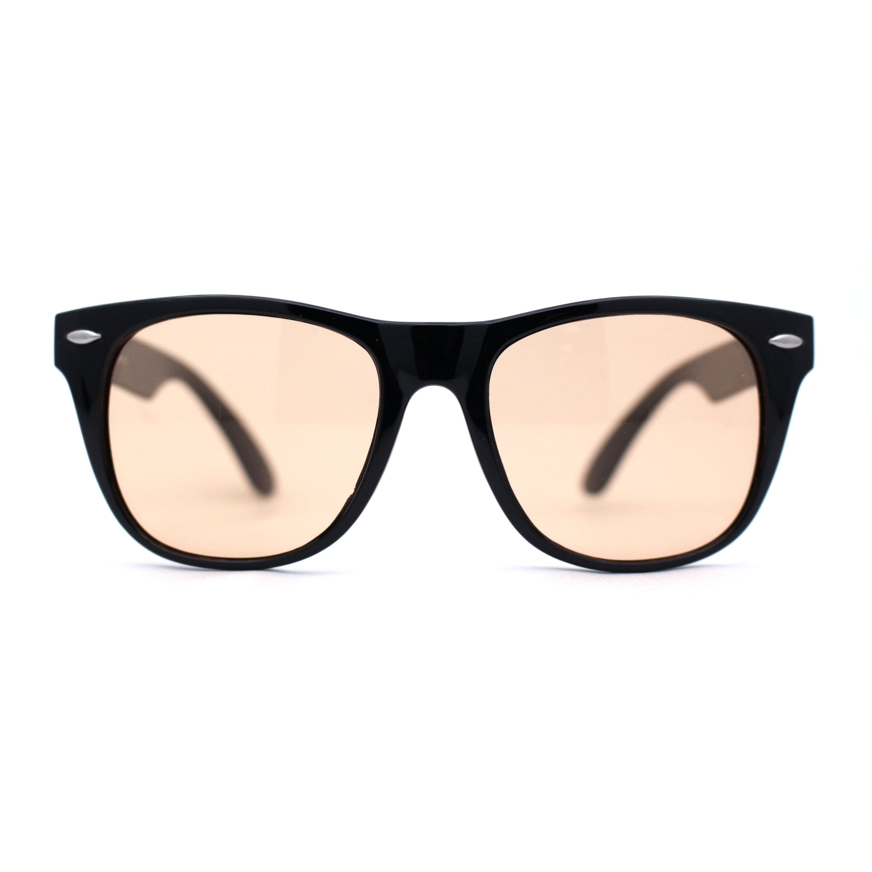 Mens Classic Oversized Horn Rim Blue Light Blocker Computer Glasses ...