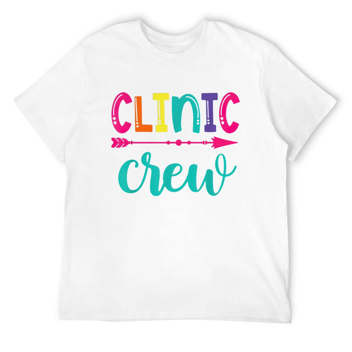 Mens Clinic Crew Nurse Appreciation Essential Worker School Nurse T ...