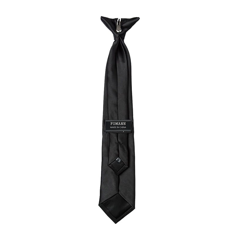 Elastic Clip-on Ties Men's Clip On Ties 5-Pack - Pre-tied Neckties For ...