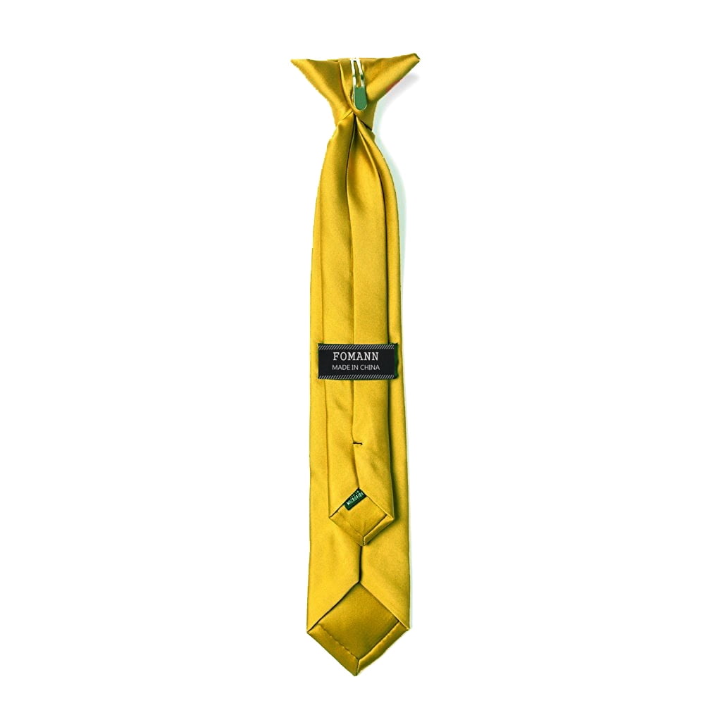 Mens Clip on Ties Solid Uniform Clip-on Neck Ties for Police and ...
