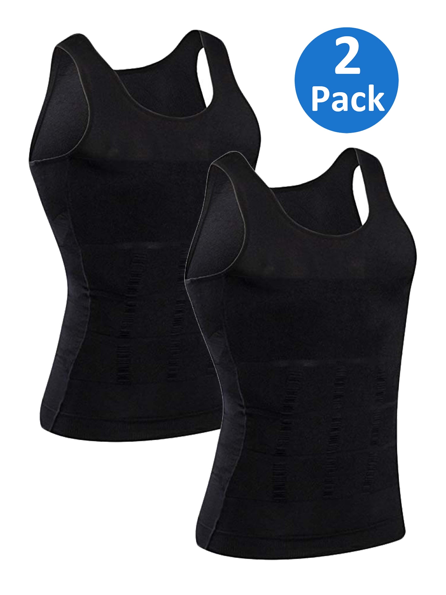 Mens Compression Shapewear: Ultra Slimming Muscle Shirt, Stomach ...