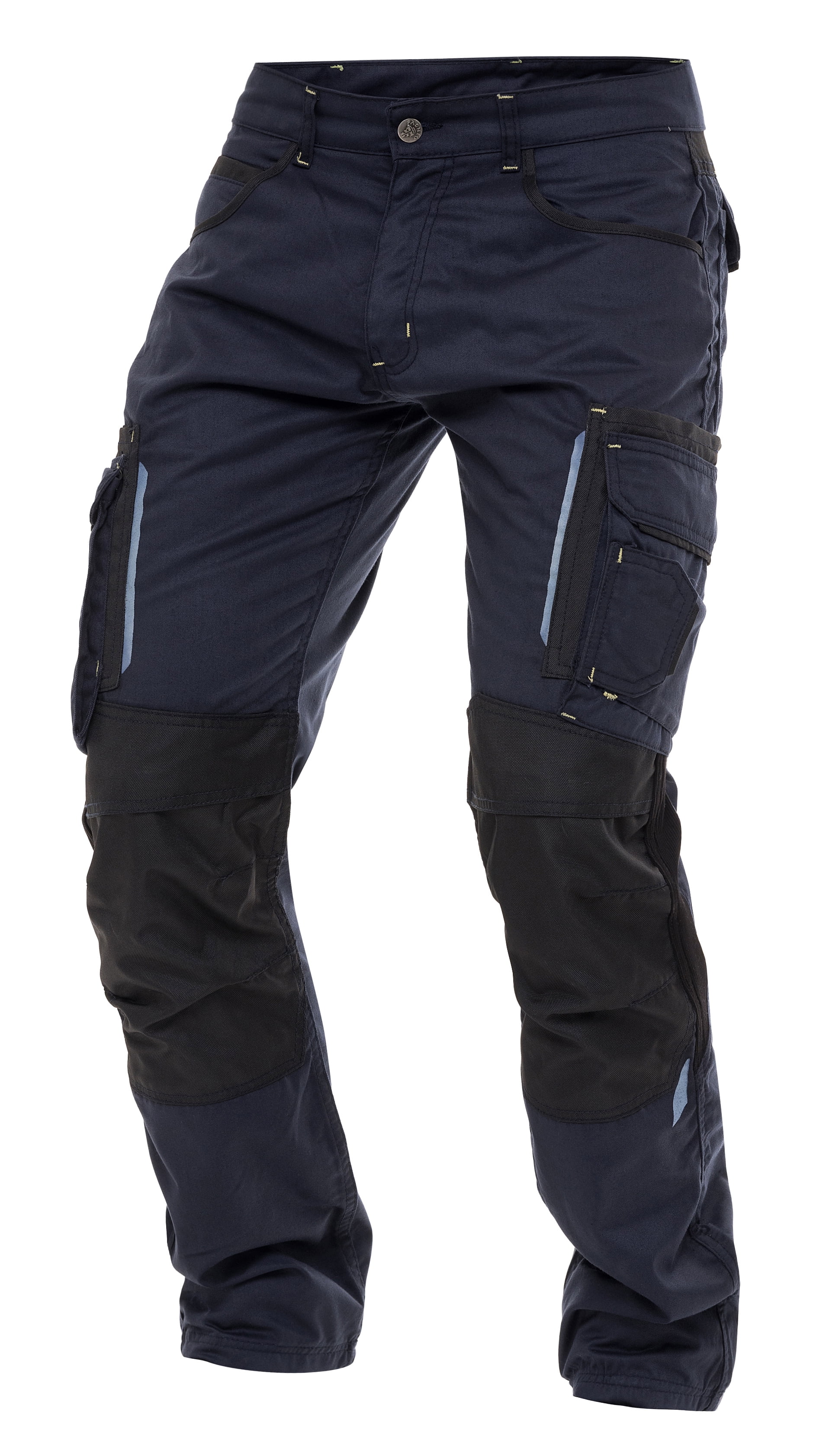 Mens Construction Pants Utility Work Heavy Duty Workwear Trousers ...