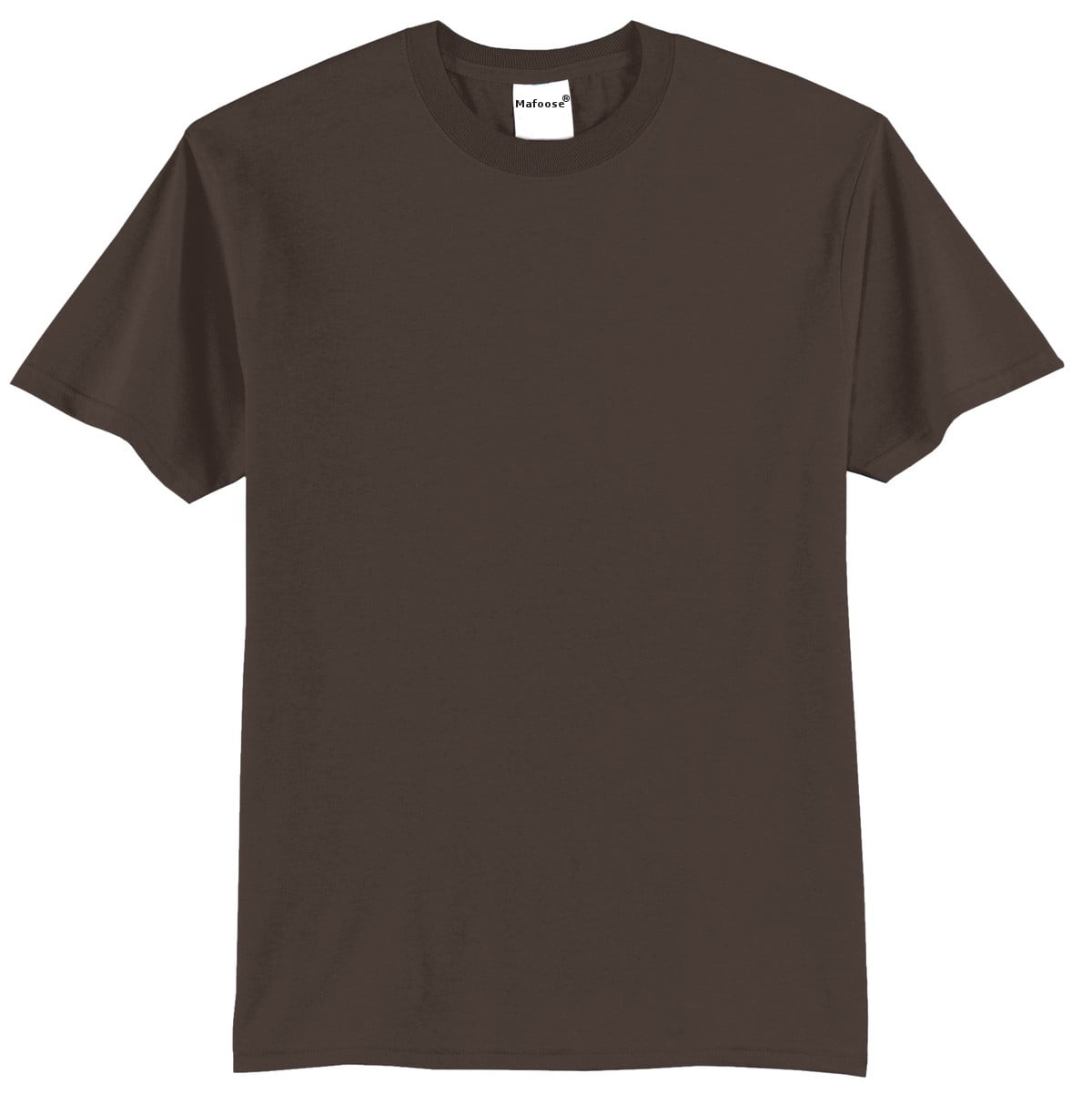 Mens Core Blend Cotton/Polyester Tee Shirt Brown 4XL - Walmart.com