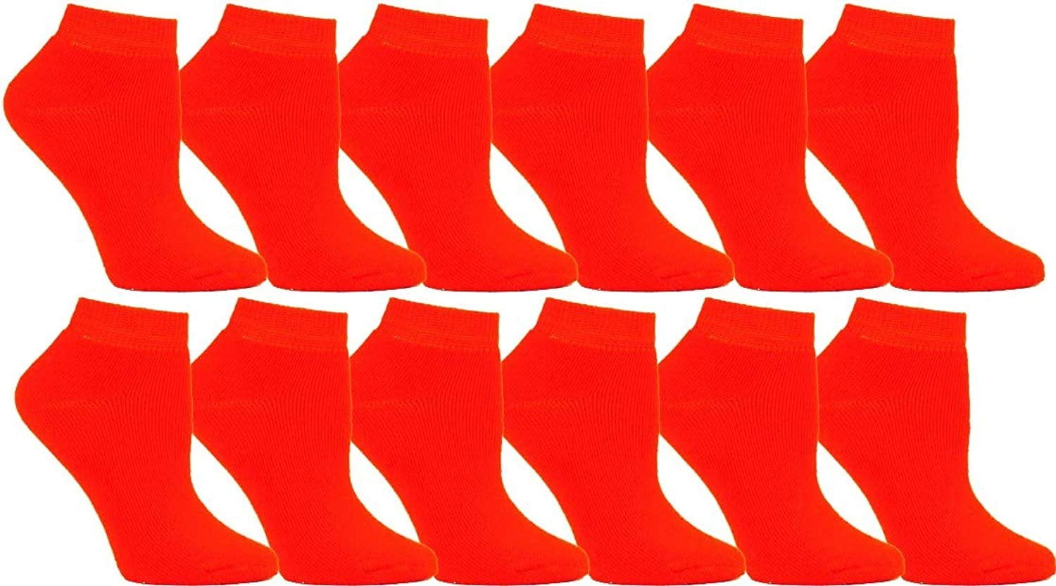 Mens Cotton Ankle Socks, 12 Pairs, Casual Sports Athletic Soft Toe Seam ...