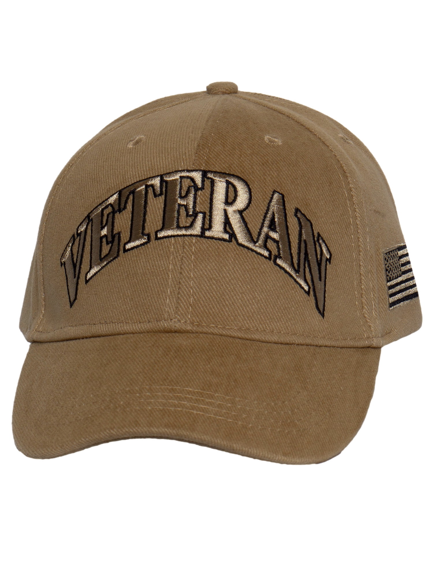 Mens Cotton US Military Veteran Hat - Army Navy Coast Guard Marine Cap ...