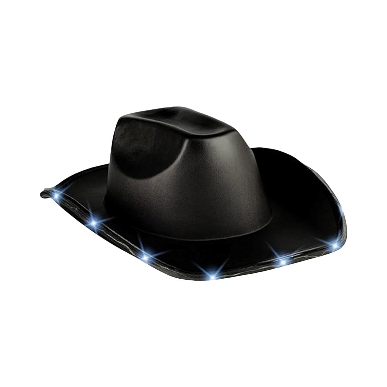 Mens Cowboy Hat Leather Cowboy Hat Black Cowboy Hats Funny Hats for Men ...