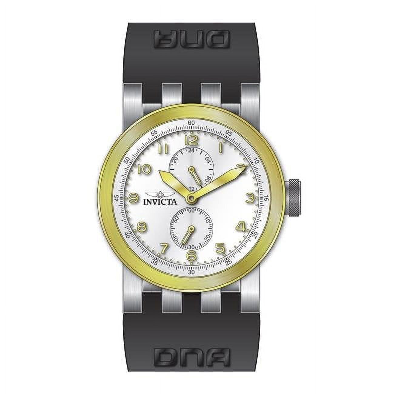 Mens DNA Quartz Chronograph Antique Silver Dial Watch - Walmart.com