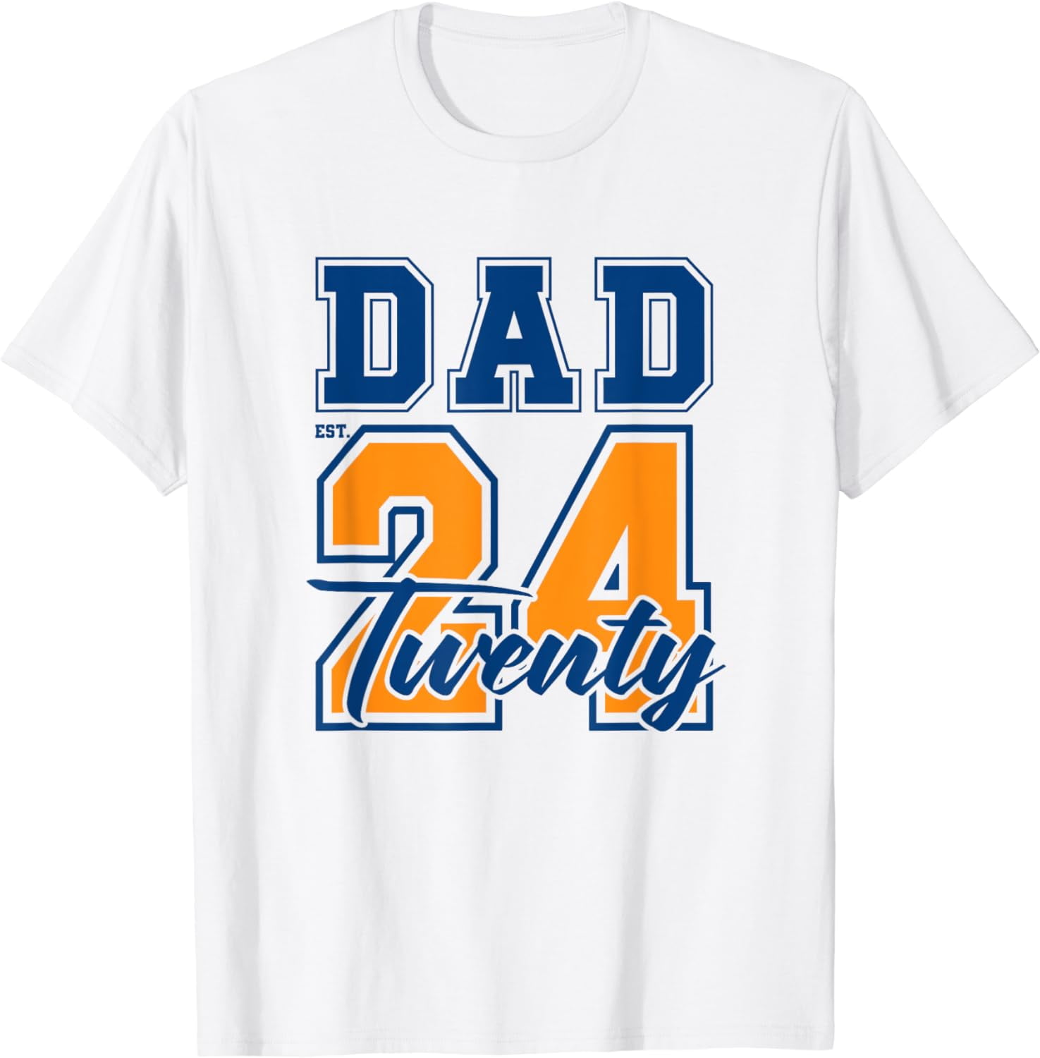 Mens Dad Est. 2024 - New Dad 2024, Father 2024 Expect Baby 2024 T-Shirt ...