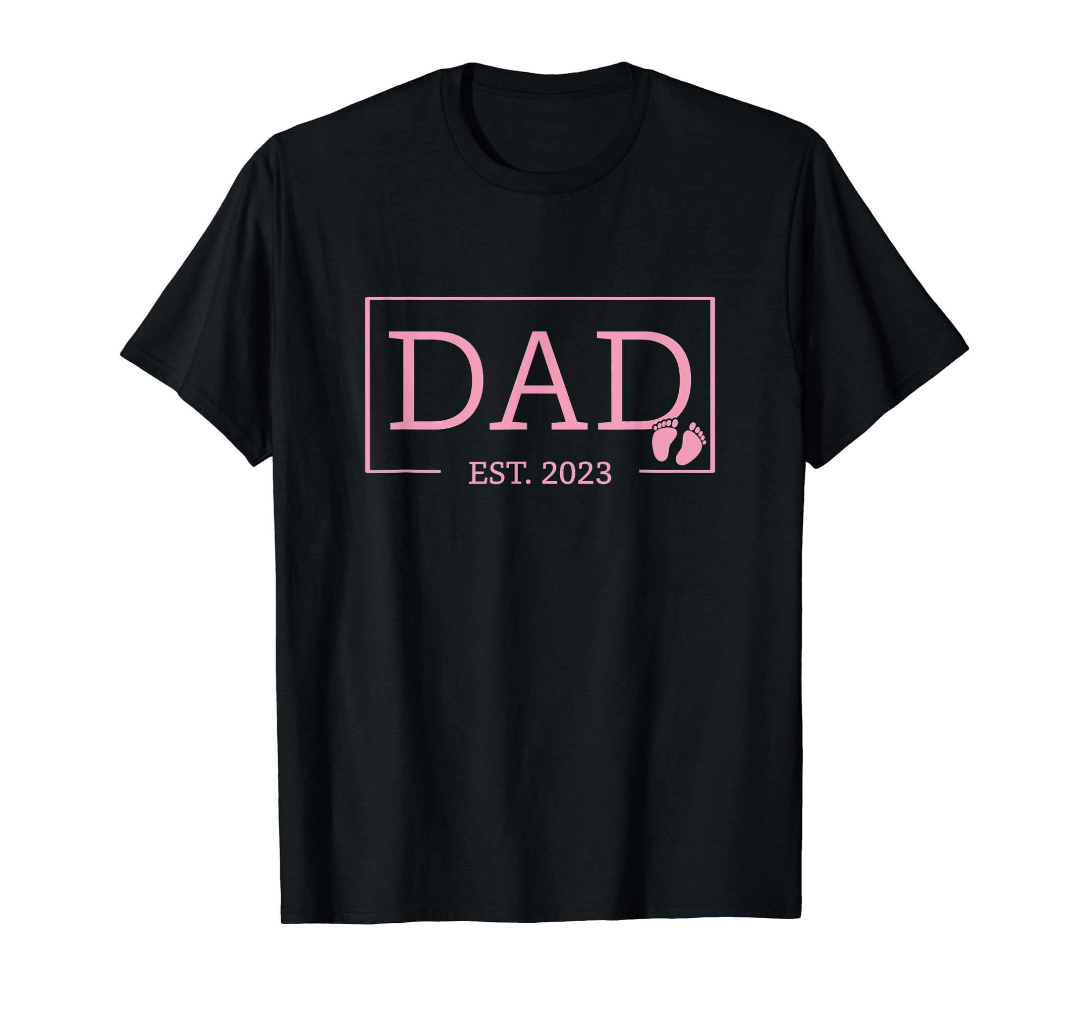 Mens Dad Established Est 2023 Girl Newborn Gifts Daddy Father T-Shirt ...