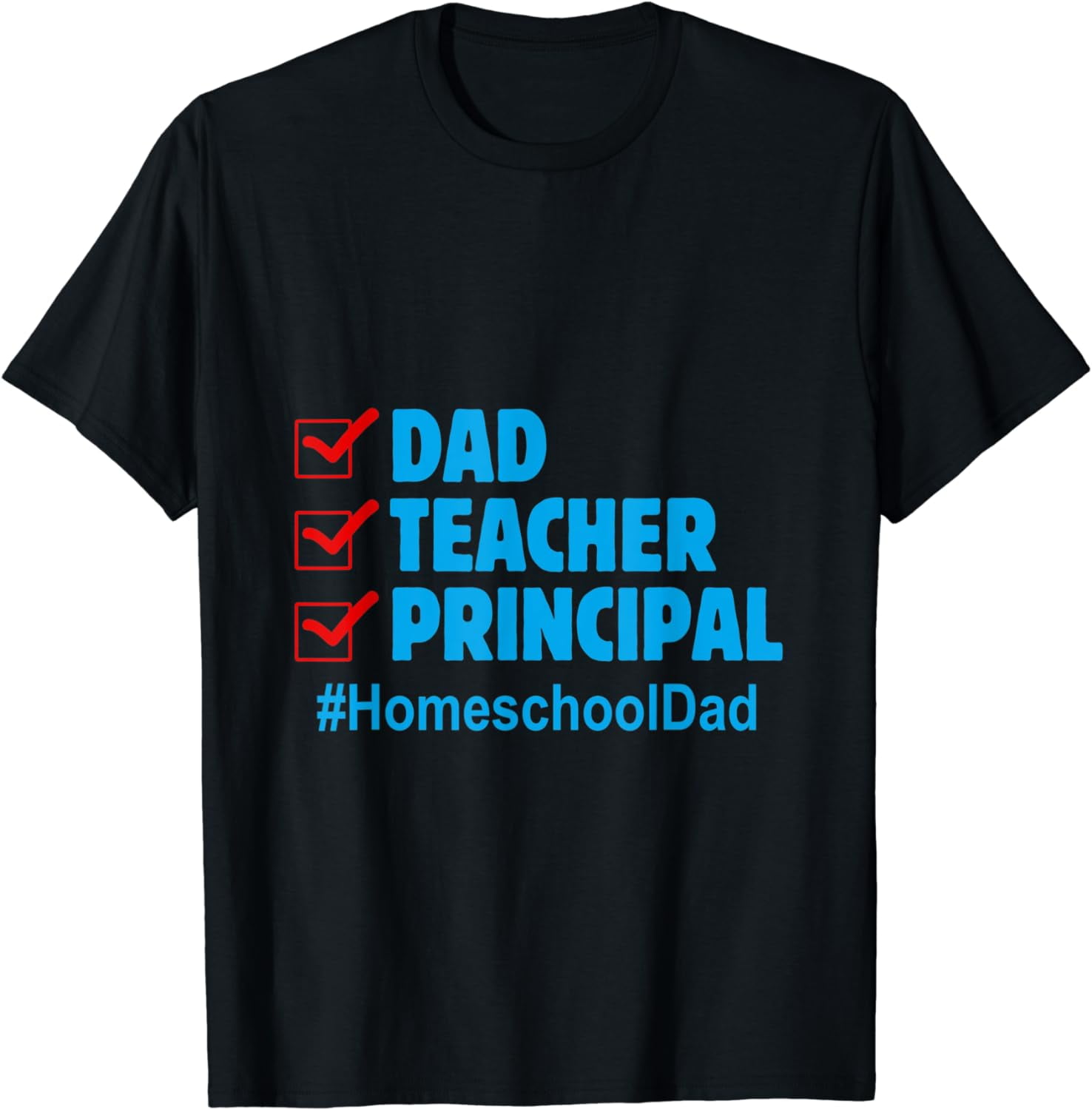 Mens Dad Teacher Principal Virtual Homeschool Learning Job Retro T ...