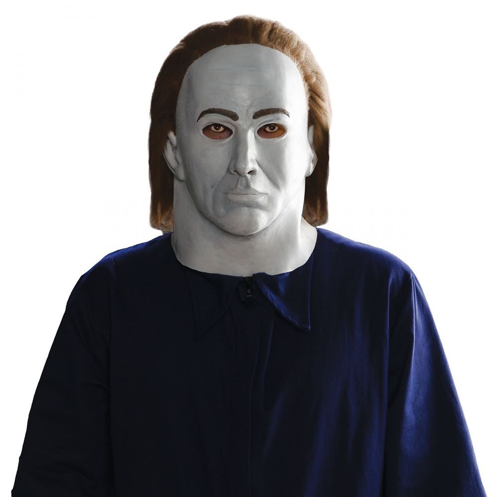 Mens Deluxe Michael Myers Overhead Latex Mask - Walmart.com