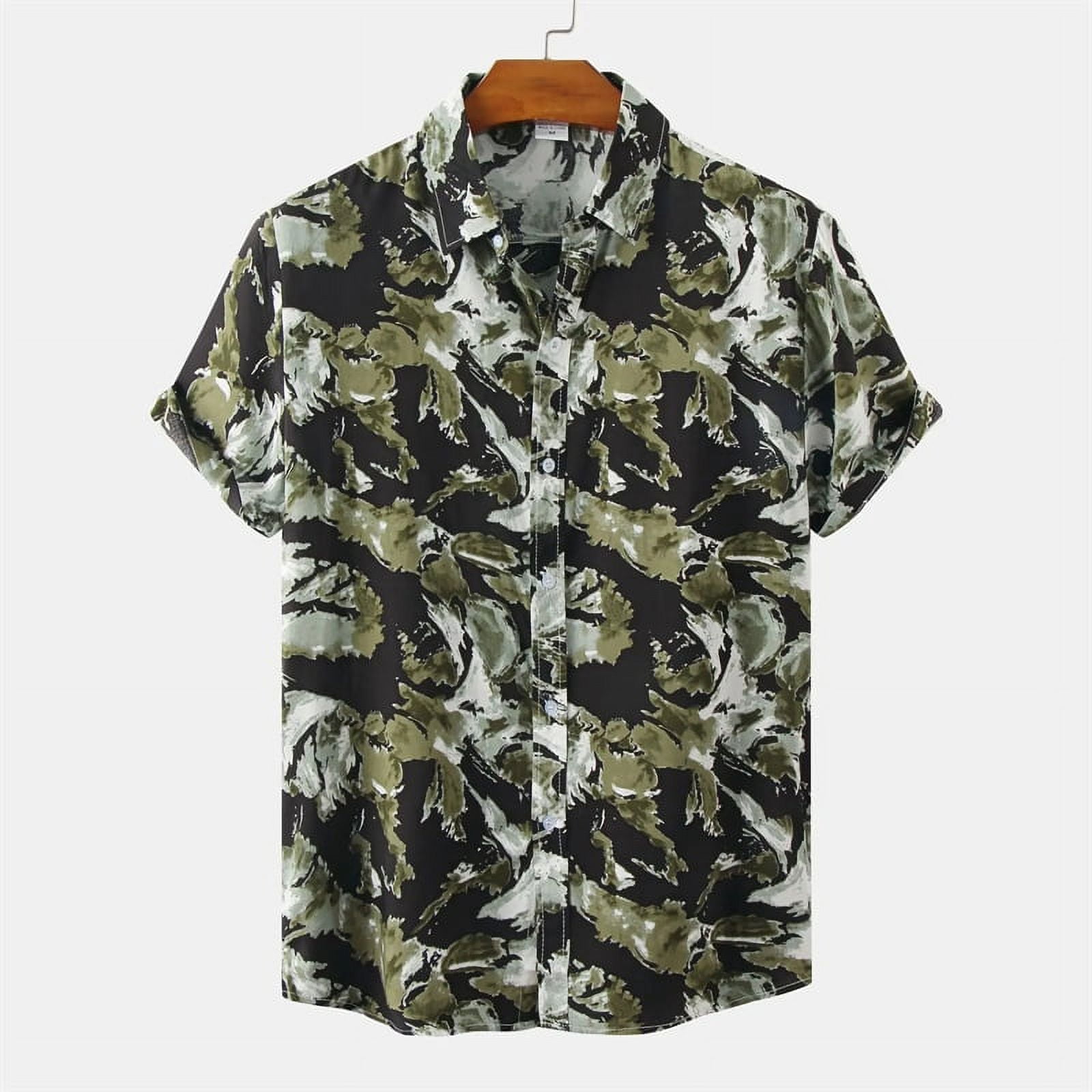 Mens Designer Clothes Stripe Print Shirts Oversized Summer Travel ...