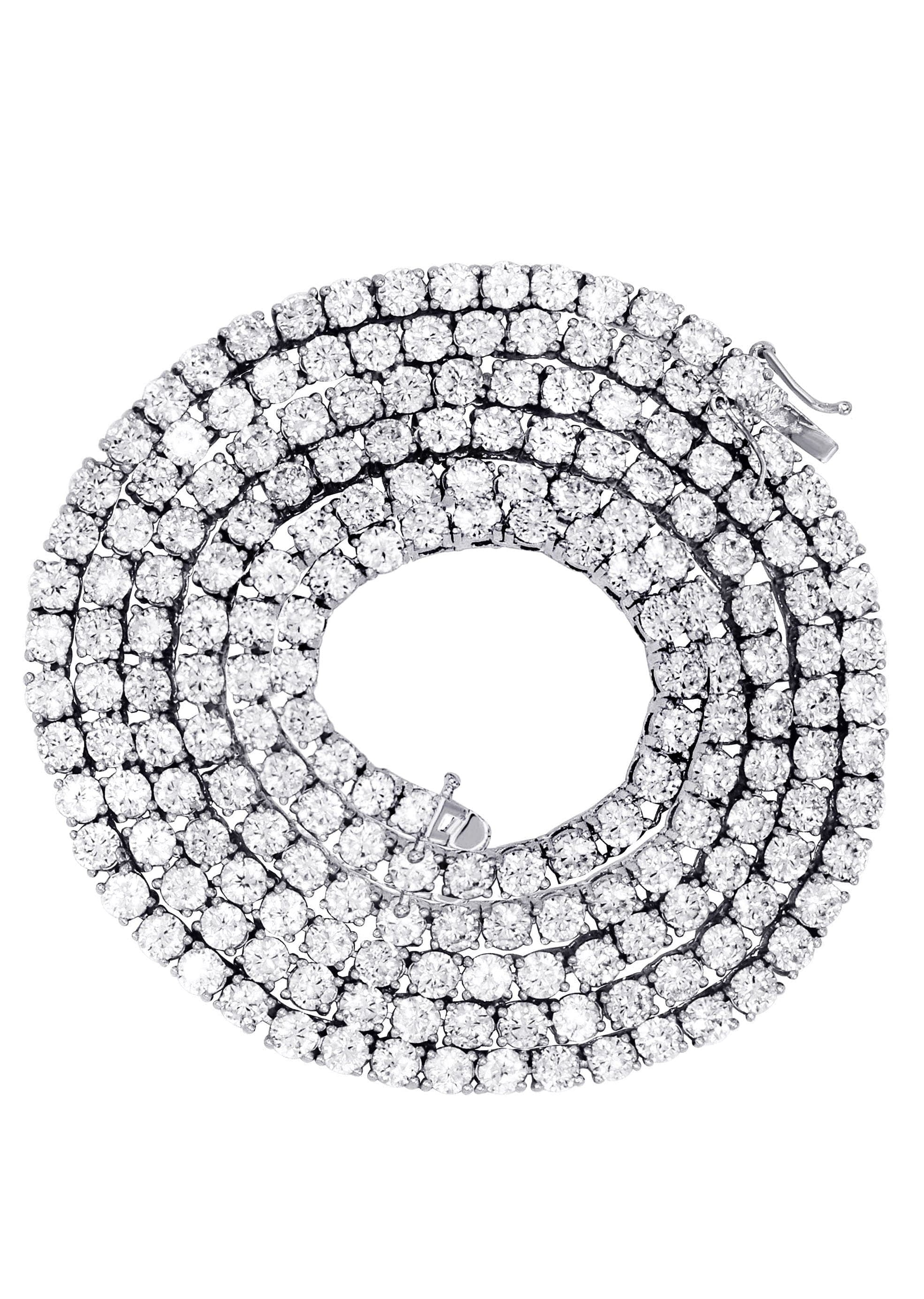 Mens Diamond Tennis Chain - Walmart.com
