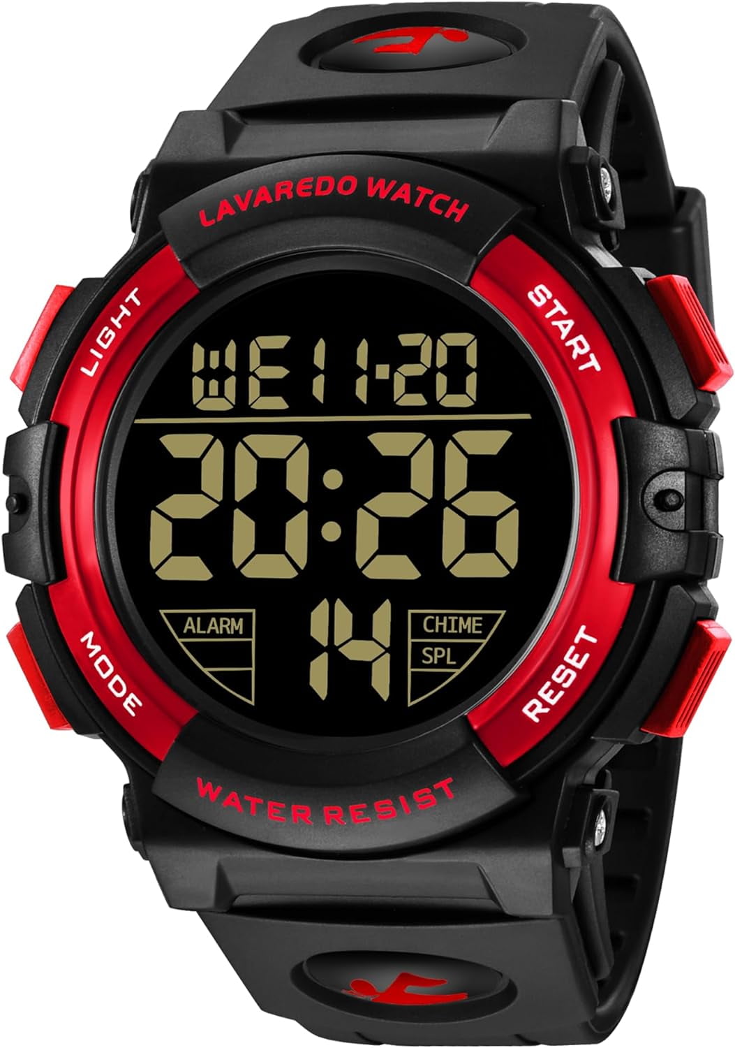 Mens Digital Watch Sports Military Watches Waterproof Outdoor ...