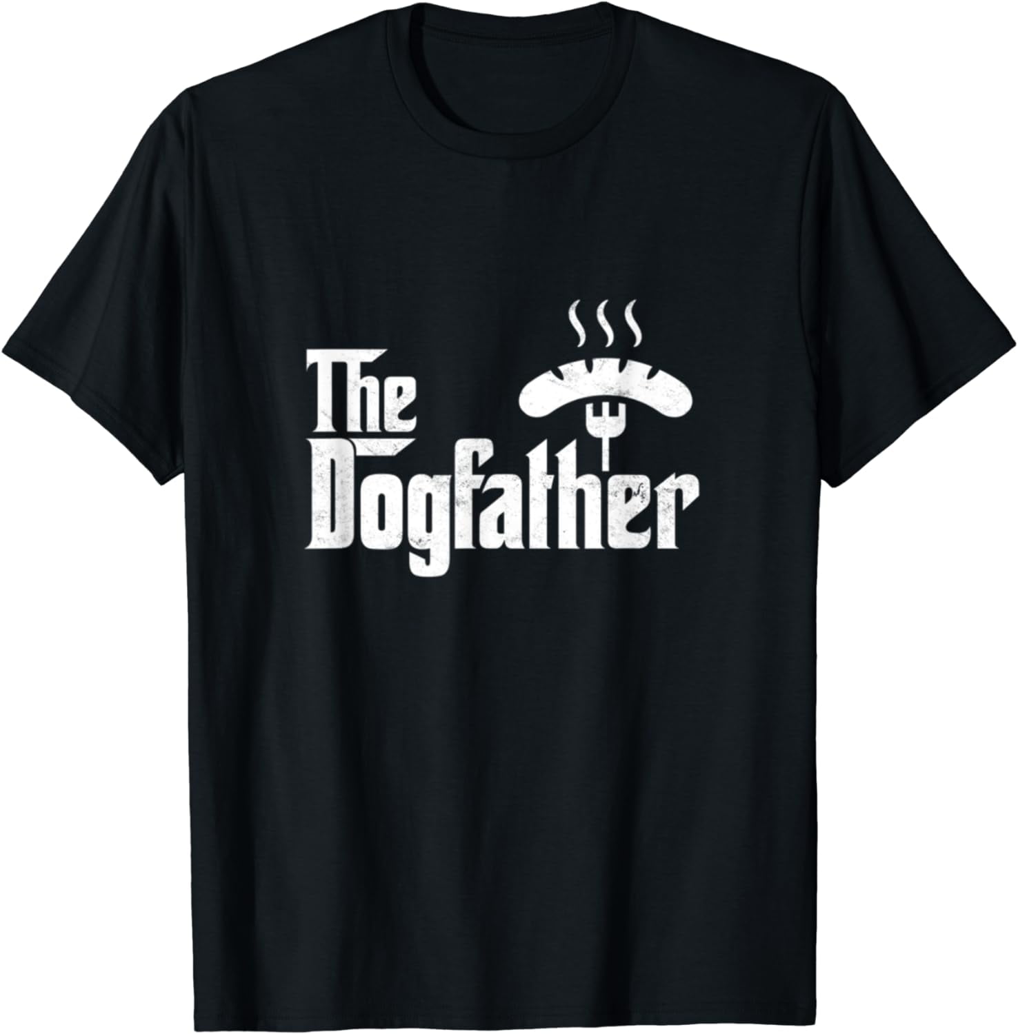 Mens Dogfather Hot Dog Father's Day Papa BBQ Grilling Grill Daddy T ...