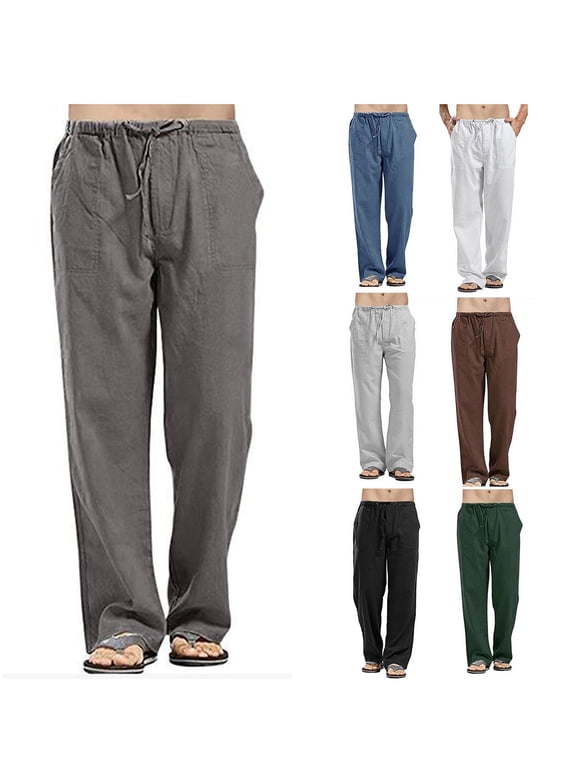 Drawstring Pants Men