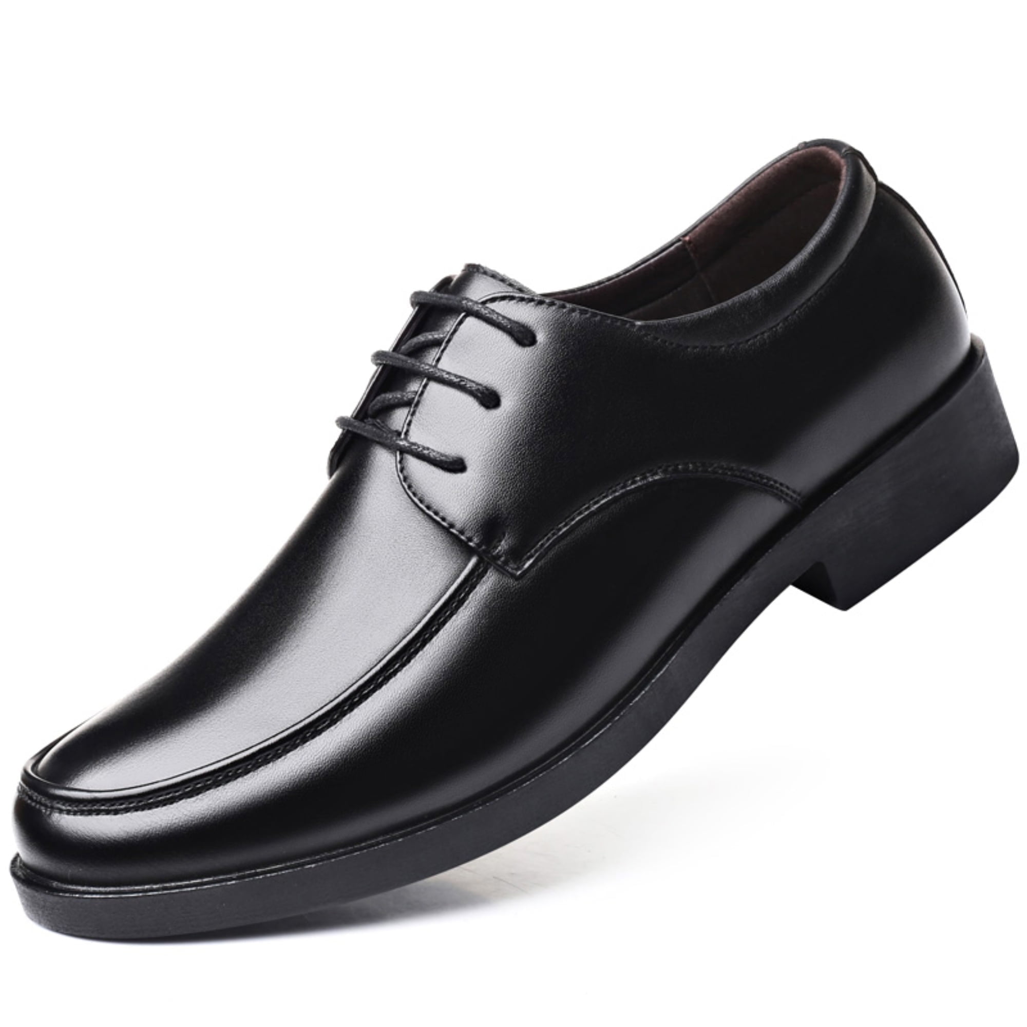 Mens Dress Shoes, Black Oxford Dress Shoes for Men Classic Lace-ups for ...