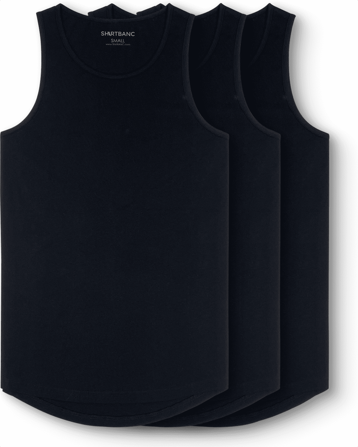 Mens Drop Cut Tank Tops Scallop Bottom Dropcut Tank for Men Singles and ...