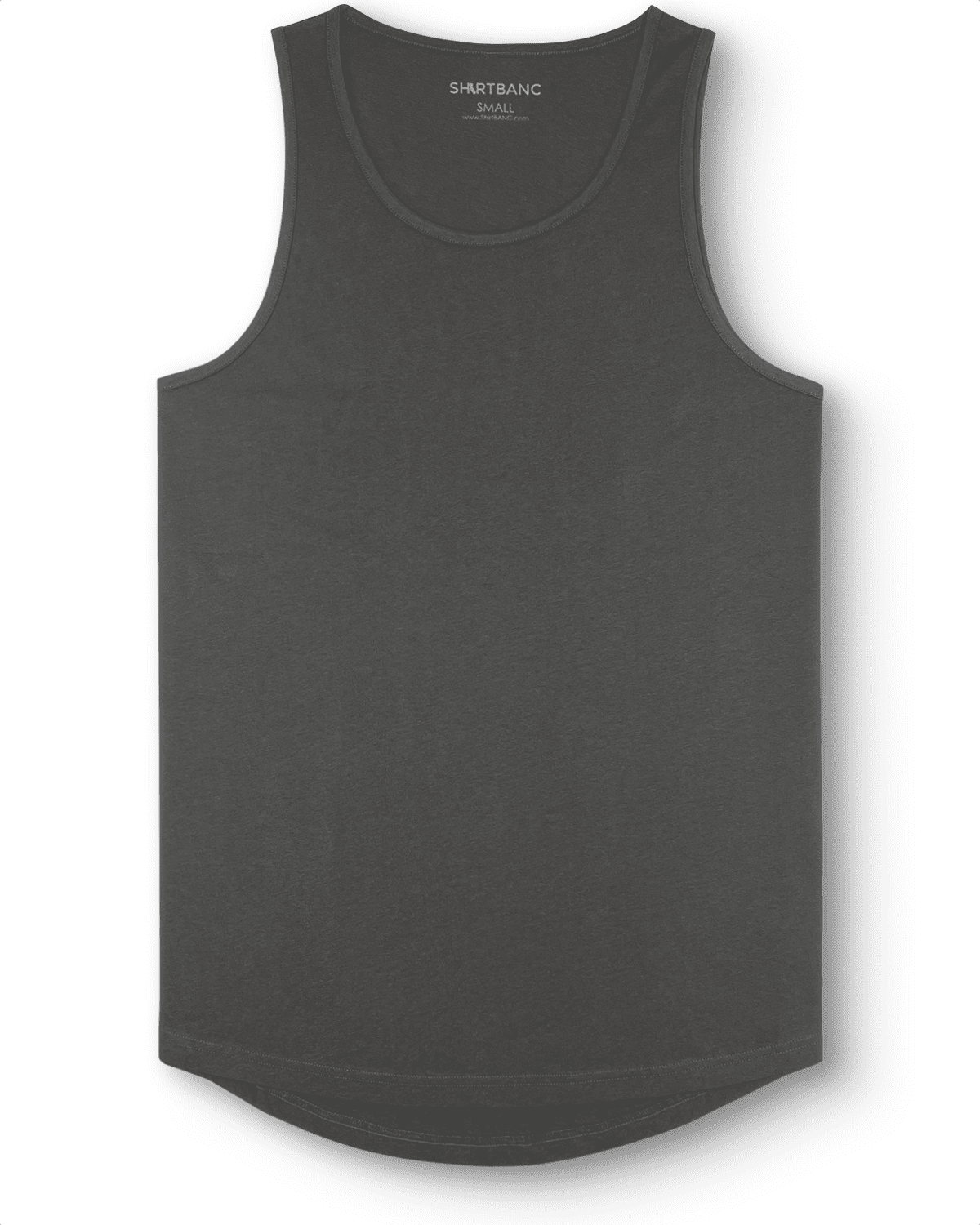 Mens Drop Cut Tank Tops Scallop Bottom Dropcut Tank for Men Singles and ...