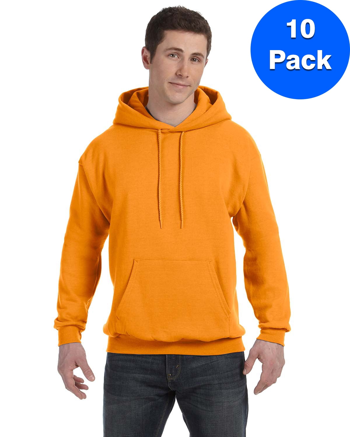 Mens Ecosmart Hooded Sweatshirt P170 (5 PACK) - Walmart.com