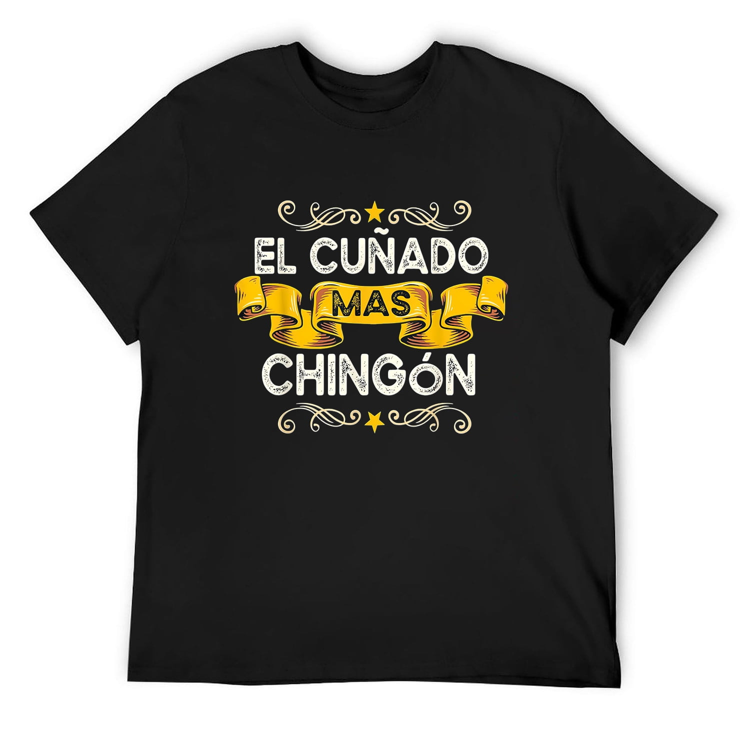 Mens El Cunado Mas Chingon Funny Spanish Mexican Brother in Law T-Shirt ...