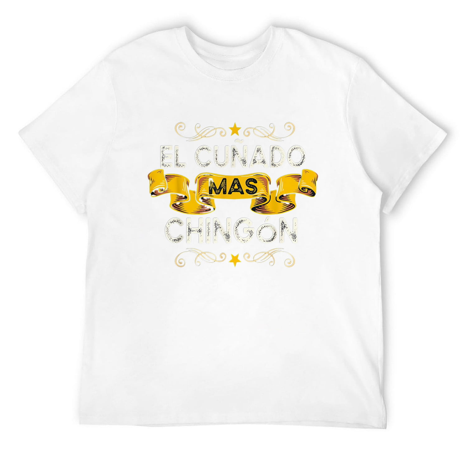 Mens El Cunado Mas Chingon Funny Spanish Mexican Brother in Law T-Shirt ...