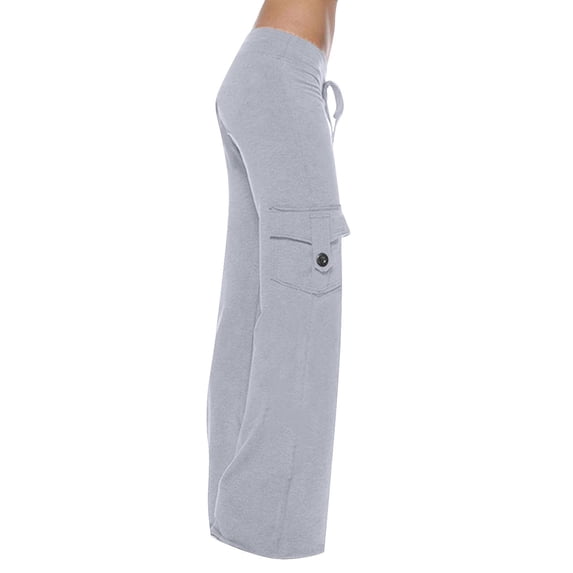 Mens Elastic Waistband Sweatpants With Drawstring Zipper Pockets ...