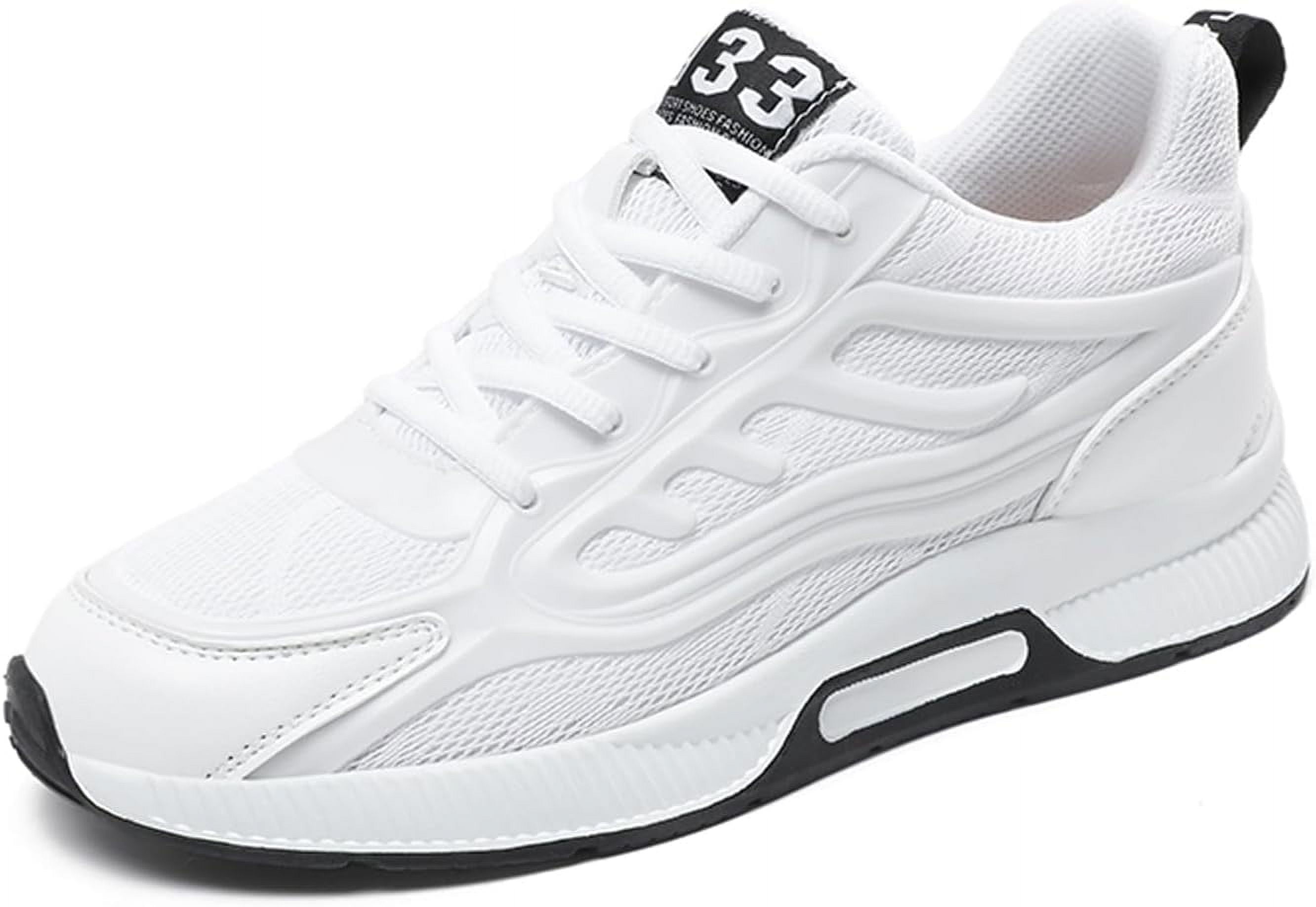 Mens Elevator Sneakers 2.36 Inch Invisible Height Increasing Taller ...