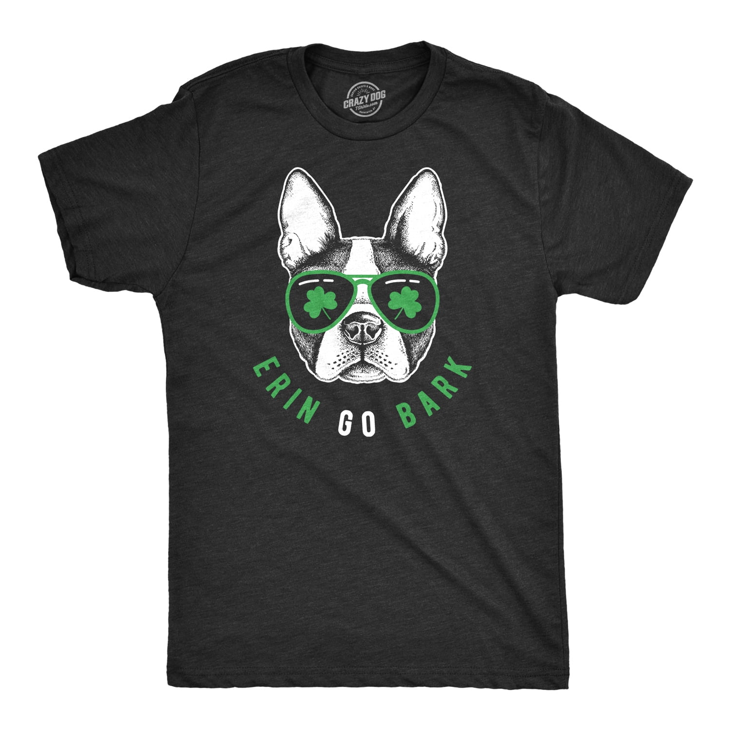 Mens Erin Go Bark T Shirt Funny Saint Patricks Day St Patty Clothes Dog ...