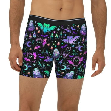 Disney Mens' The Nightmare Before Christmas Tag-Free Underwear Boxer ...